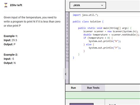 Java Journey — 8 Problem 1 Temperature Classification By Drishan