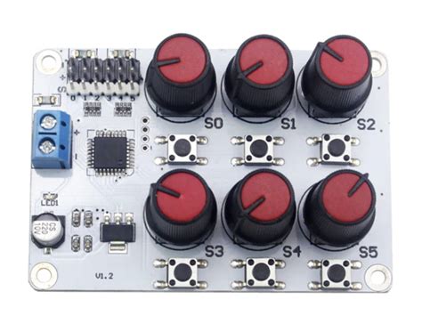 6 Ch Servo Controller Board With Over Current Protection Robot Pi Shop