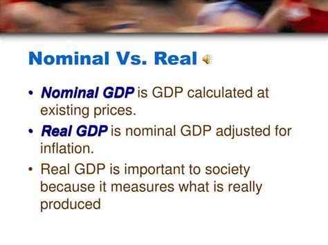 ppt real gdp and aggregate output powerpoint presentation free