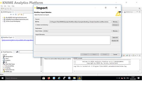 opening a knime file format knime analytics platform knime