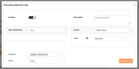 Firewall — Flexiwan Documentation