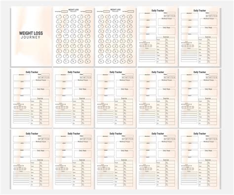 Weight Loss Journal 15733932 Vector Art At Vecteezy