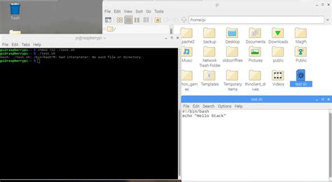 Raspbian Error When Running Simple Shell Sh Script Raspberry Pi