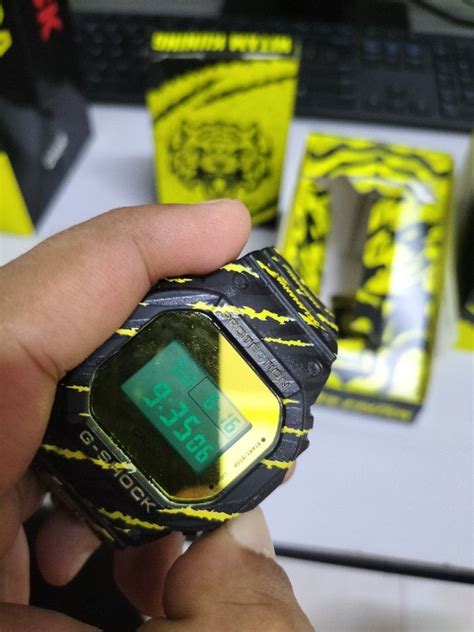 Gshock Harimau Malaya Dw5600 Custom Mens Fashion Watches