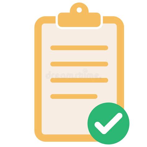 Clipboard With Checklist Icon Survey Form And Questionnaire Paper For Collecting Data Stock