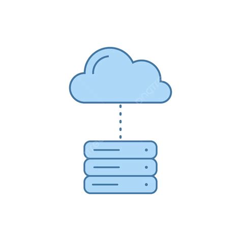 A Vector Illustration Of Cloud Computing Concept With Servers And