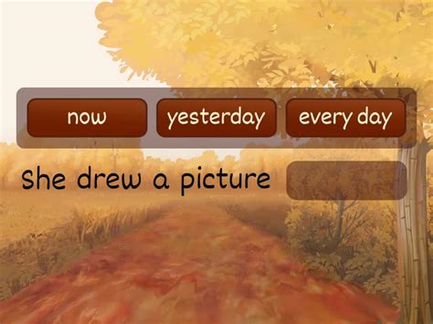 Irregular Verbs Missing Word