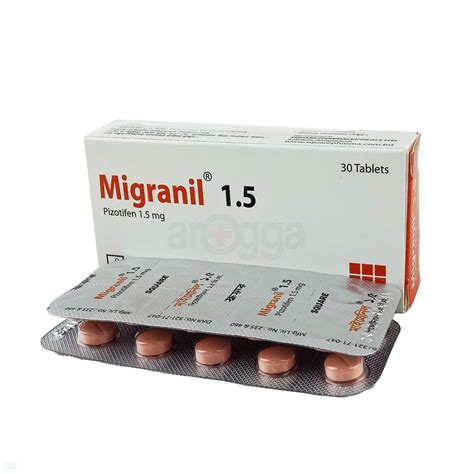 Migranil 15mg Tablet
