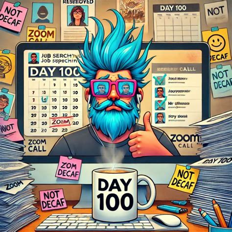 Day100 Unemployednotbroken Techlife Mrwhiskersapproves Joshua