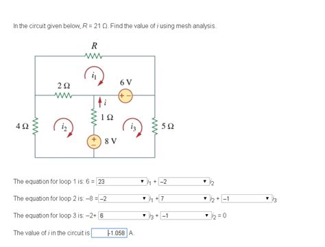solved in the circuit given below r 210 find the value of