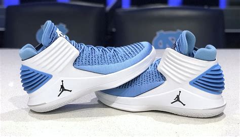 新聞分享 北卡大軍的新戰靴 Air Jordan Xxxii ‘unc Pe 亮相