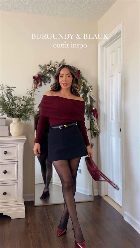 Red And Black Outfits For Women