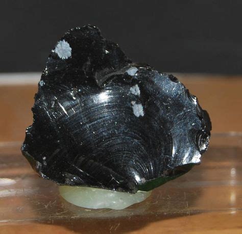 Obsidiana Con Imágenes Mineralogía Piedras Estructura Cristalina