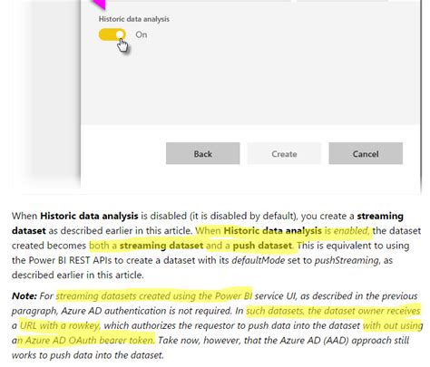 solved pushing data to powerbi streaming dataset api fail