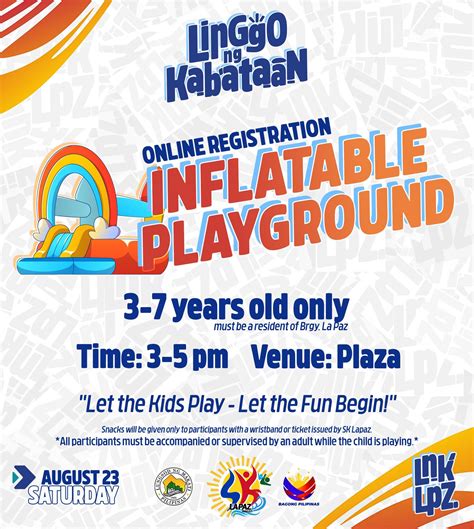 Sangguniang 𝐈𝐍𝐅𝐋𝐀𝐓𝐀𝐁𝐋𝐄 𝐏𝐋𝐀𝐘𝐆𝐑𝐎𝐔𝐍𝐃 𝐋𝐢𝐧𝐠𝐠𝐨 𝐧𝐠 𝐊𝐚𝐛𝐚𝐭𝐚𝐚𝐧 𝟐𝟎𝟐𝟓 🏰 Handa