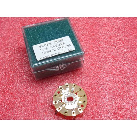 Fluke 642918 ~ Switch Rotary ~ Cage Code Cage 89536 196 5322 273