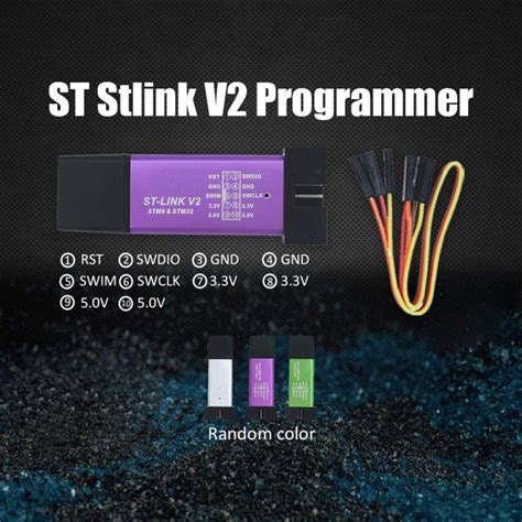jual st link stlink st link v2 mini stm8 stm32 downloader programmer