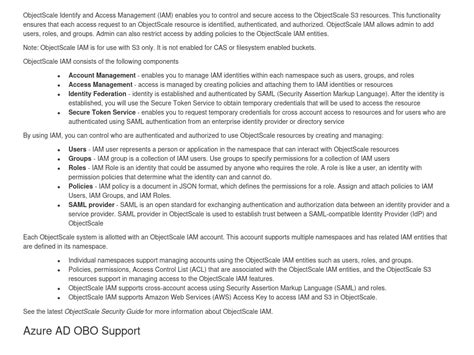 Objectscale Iam Dell Objectscale Overview And Architecture Dell Technologies Info Hub