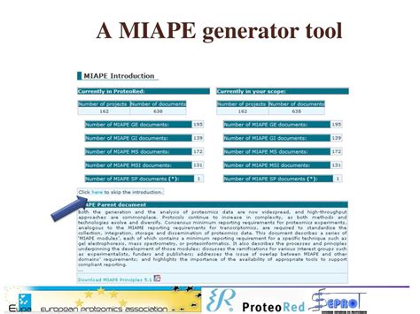 Ppt 10 Standards In Proteomics Powerpoint Presentation Free