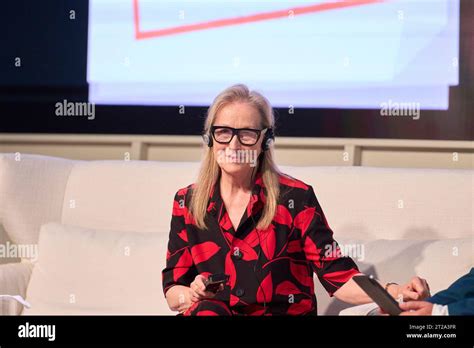 Oviedo Spain 20231018 Meryl Streep Attends Meryls Decisions A