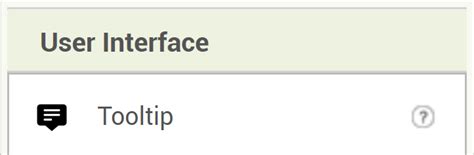 New Extension Suggestion Tooltip Extensions Mit App Inventor Community