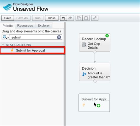 How To Guide Users Submitting Records For Approval With Visual Flow Salesforce Sidekick
