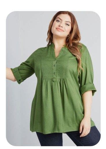 Pin By Ruth Camacho On Belleza Xl Plus Size Tops Cotton Tops Designs