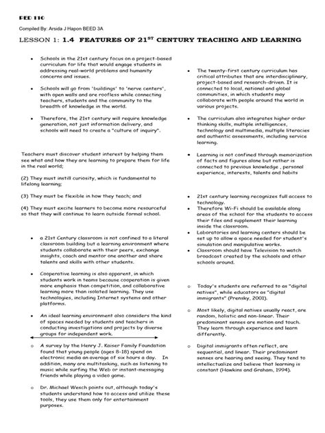 pointers lesson 1 pdf learning teachers
