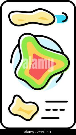 Heatmap Ux Ui Design Color Icon Vector Heatmap Ux Ui Design Sign