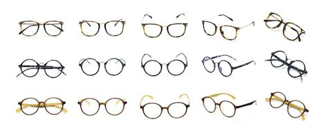 Premium Photo Group Of Beautiful Eyeglass Frames Isolated On White