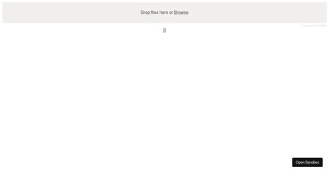 vue filepond live demo forked codesandbox