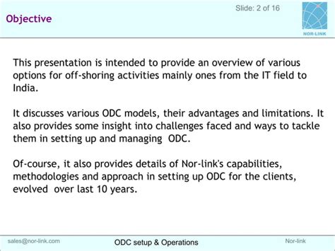 Odc Setup PDF
