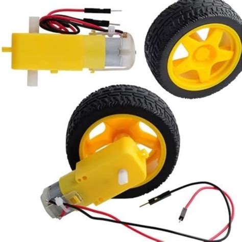 Jual Sudah Solder Male Kabel Motor Dc Gearbox Ban 3v 6v Arduinouno