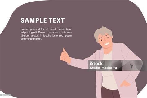 만화 사람 문자 디자인 배너 서식 파일 쾌활 한 수석 여자 보여주는 엄지손가락 노인에 대한 스톡 벡터 아트 및 기타 이미지 노인 엄지손가락을 위로 귀여운 Istock