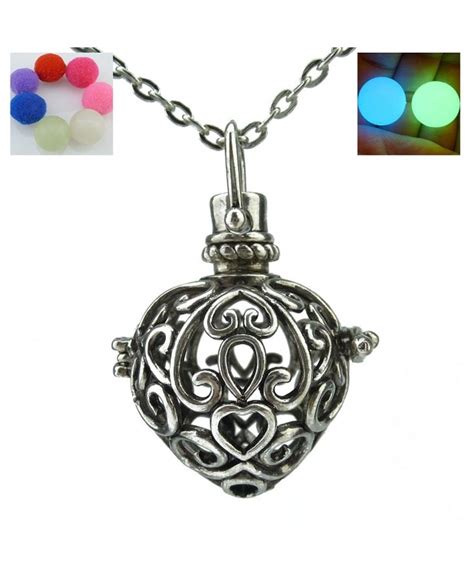 Glow In The Dark Vintage Silver Elephant Essential Oils Perfume