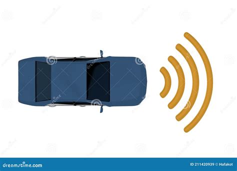 Lidar Sensor Concept Stock Illustration Illustration Of Transportation