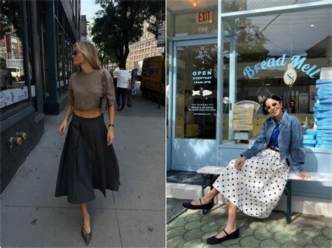 미니스커트부터 맥시스커트까지 가을 스커트 트렌드 총정리 Heypop