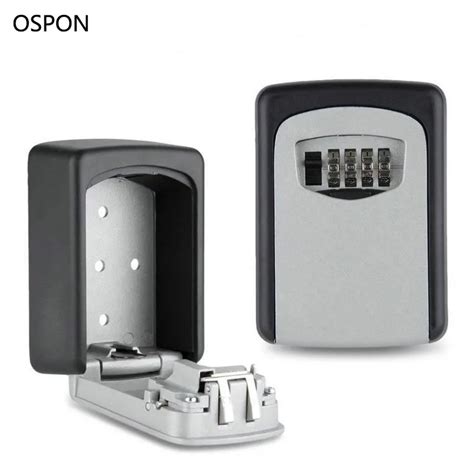 Key Storage Box Digit Wall Mount Combination Lock Four Password Keys Key Storage Box Digit Wall Mount Combination Lock Four Password Keys