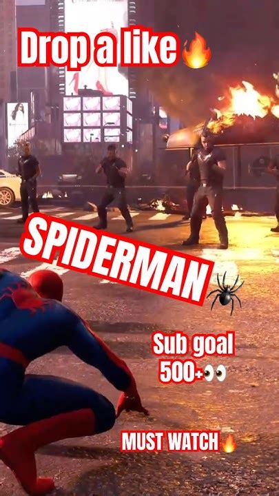 Spiderman🕷️ Sipderman Gaming Like Storymode Part1 Shorts