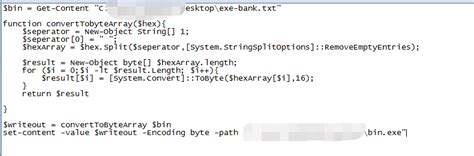 Converters How To Use Powershell To Convert Hex String To Bin