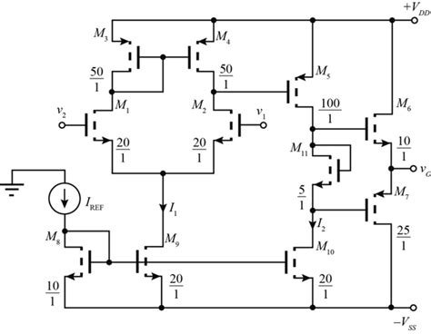 Cmos Based Class A Amplifier Diagram