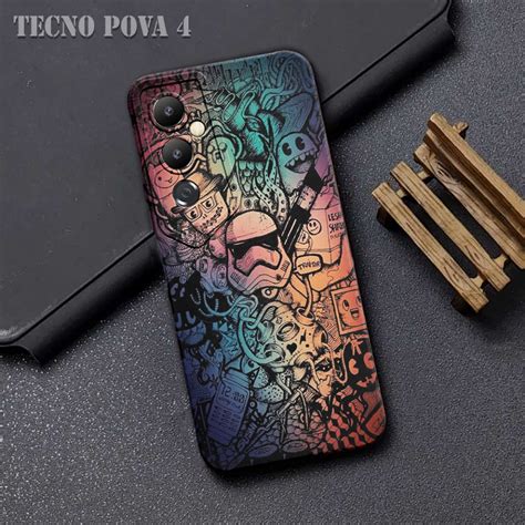 Jual SOFTCASE UNTUK TECNO POVA SOFTCASE HANDPHONE FASHION CASE CUTE AND KREN YMC OFFICIAL