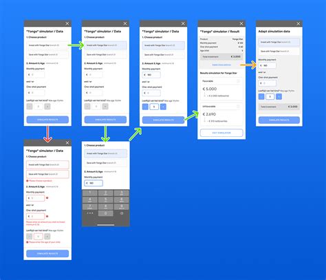 Wireframing Prototype Simulator Mobile On Behance