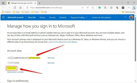 how to create microsoft account aliases geek rewind