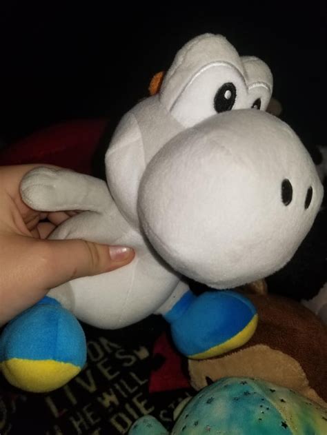 White Yoshi Plush