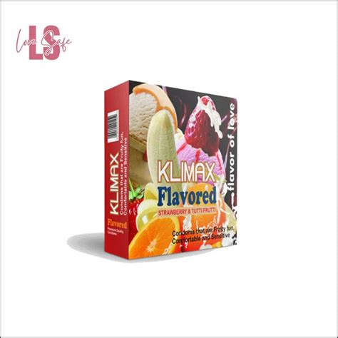 Klimax Flavored Condoms The Once More