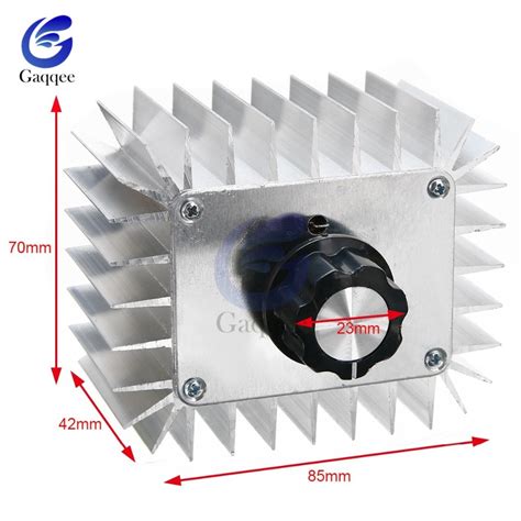 Ac 220v 5000w Scr Voltage Regulator Moror Speed Co Grandado