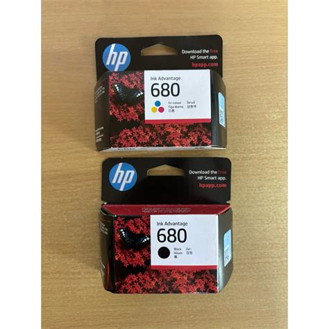 ตลับหมึกพิมพ์อิงค์เจ็ท Hp 682 Bkco Ink Cartrige Original ของแท้ สำหรับ