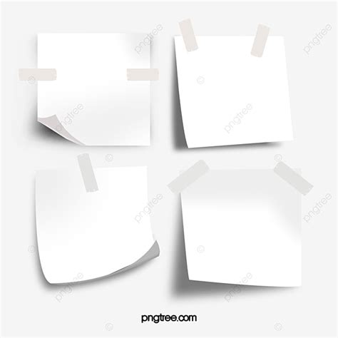 흰색 메모 일러스트 메모지 포스트잇 흰 종이 쪽지 배경 벡터 소재 무료 다운로드 백지 메모 Png 일러스트 및 Psd 이미지 무료 다운로드 Pngtree