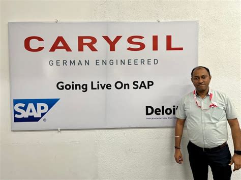 Sap Carysil Project Sapindia Team Cloud Tapasranjan K Parida 15 Comments